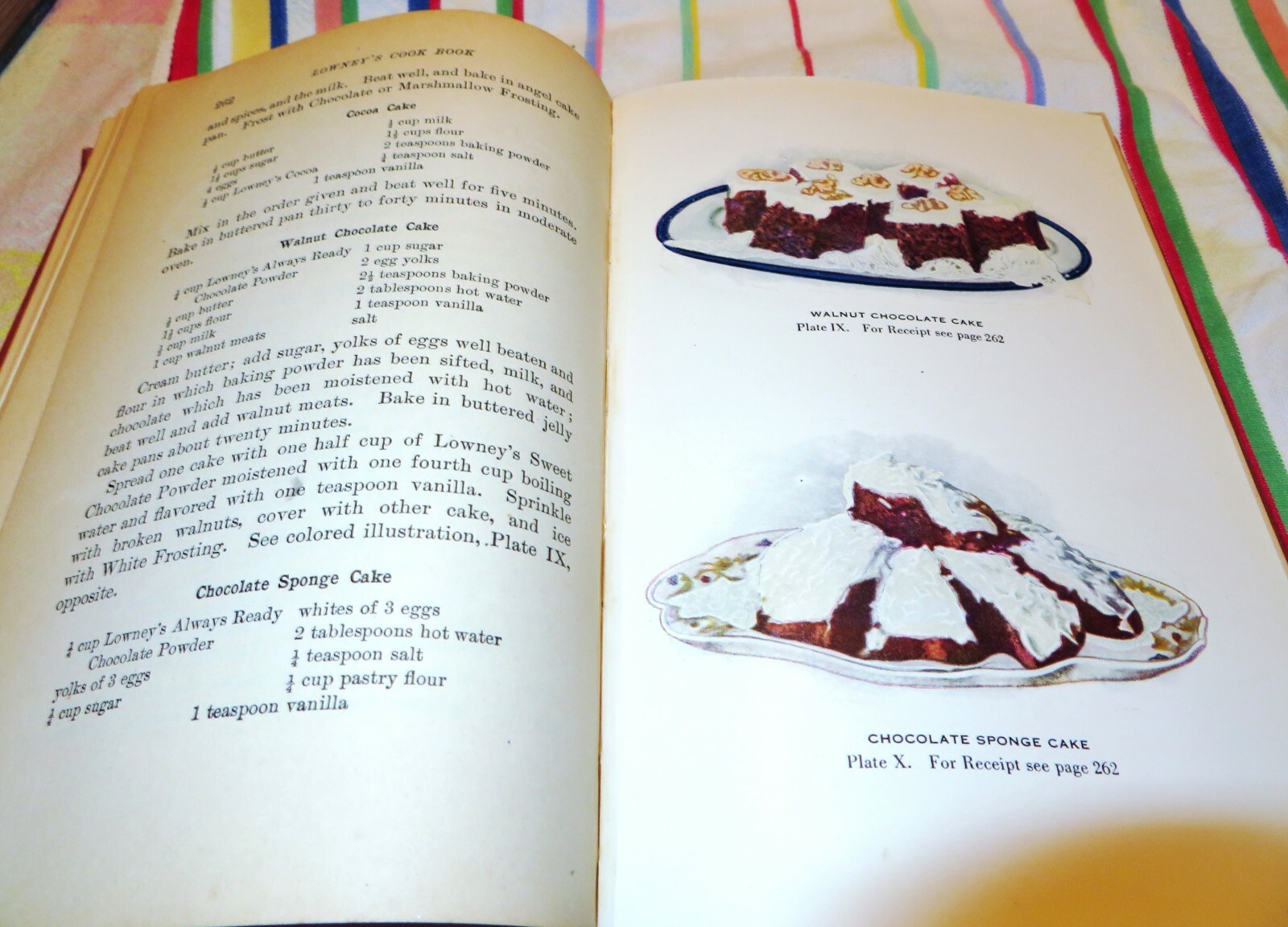 Lowney's Cook Book Illustrated, Revised Edition 1921 | eBay