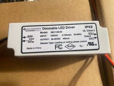 LED DRIVER - DIMMABLE - INPUT 120VAC 0.15A - SE2114E-00 - BUY MORE ...