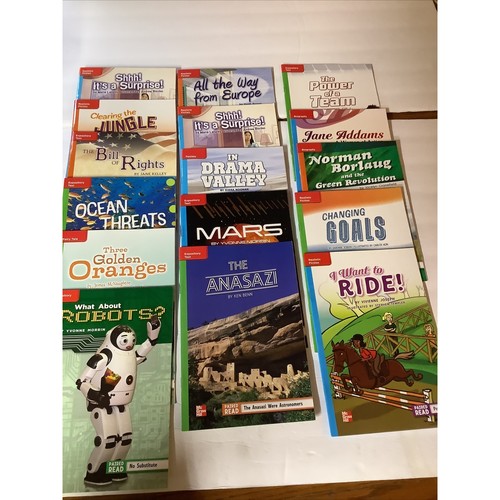 McGraw Hill Reading Wonders Leveled Readers Grade 5 ~ Lot of 16 ...