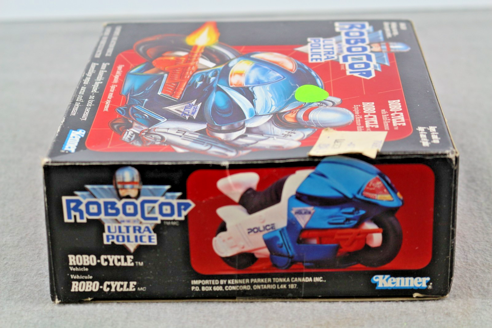 Vtg RoboCop Ultra Police Robo-Cycle Kenner 1988 New in sealed box | eBay