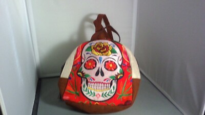 NEW Skull Mini Backpack / PURSE Day of the Dead | eBay