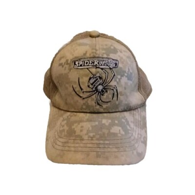 Men's Camouflage Spider Wire Baseball Hat | eBay