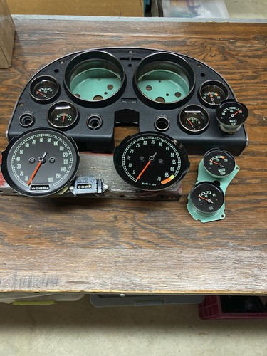 65 - 67 Corvette Original Restored Gauge Cluster, NOS Small Gauges ...