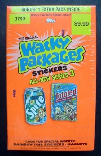 NEW 2006 Topps Wacky Packages ANS3 Sealed Bonus Box 11 packs | eBay