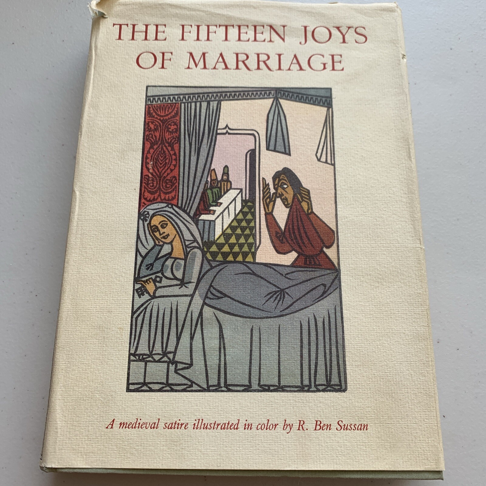 The Fifteen Joys Of Marriage Medieval Elisabeth Abbott Ilust Rene Ben ...