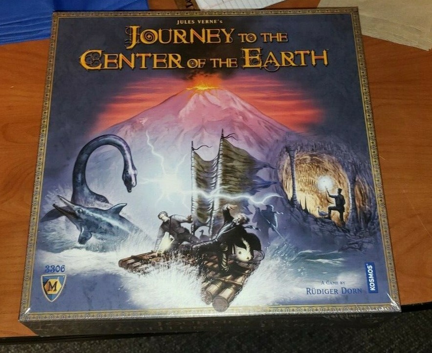 JOURNEY TO THE CENTER OF THE EARTH BOARD GAME SEALED BRAND NEW | eBay