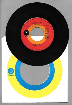 FREDDIE HART : EASY LOVING , 45 RPM , 1971 , ( CAPITOL , CANADA ) | eBay
