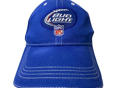 Bud Light NFL Blue Baseball Cap | eBay