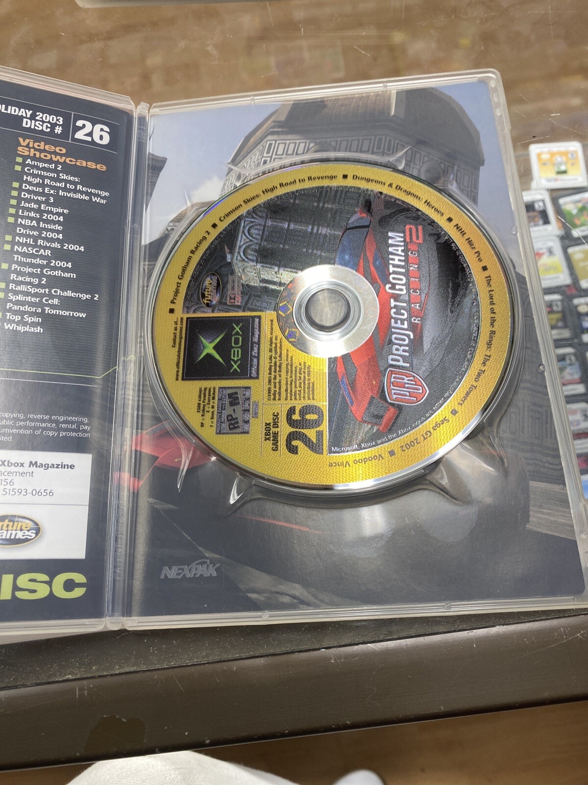Original Xbox Project Gotham Racing 2 (2003 Demo Disc #26) | eBay