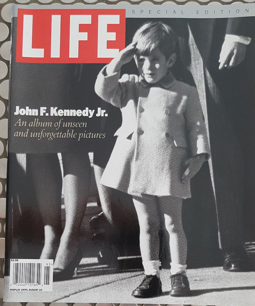 JOHN KENNEDY JR. LIFE MAGAZINE ICONIC COVER! 1999 TRIBUTE ISSUE MINT ...