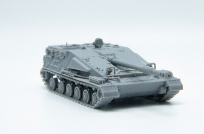1/72 Cold war Soviet "SU-122V tank destroyer" unpainted kit model (3D ...