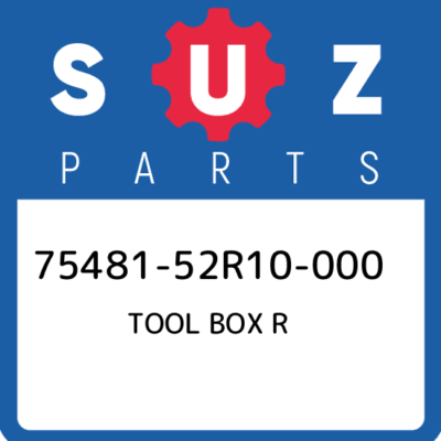 75481-52R10-000 Suzuki Tool box r 7548152R10000, New Genuine OEM Part ...