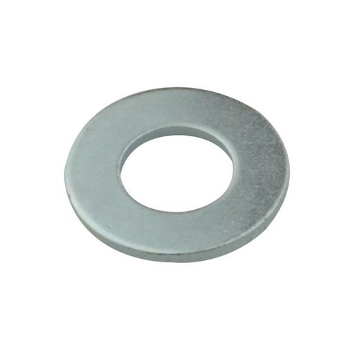 Qty 10 Flat Washer M4 (4mm) x 9mm x 0.8mm Metric Round Steel Zinc ...