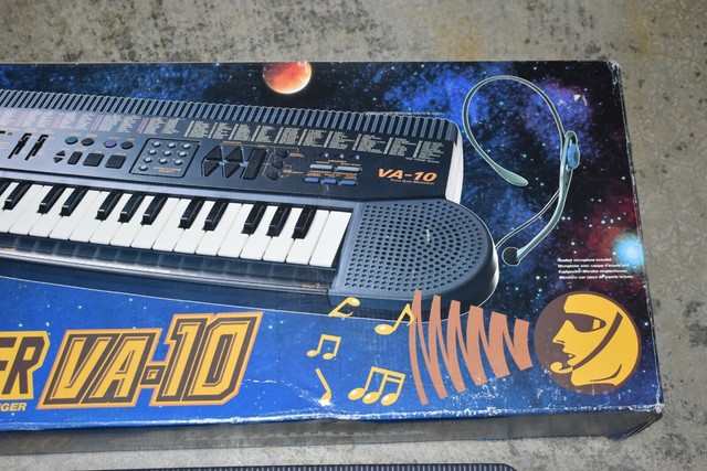 Vintage Casio Va-10 Voice Arranger Synth Electronic Keyboard Vocoder ...