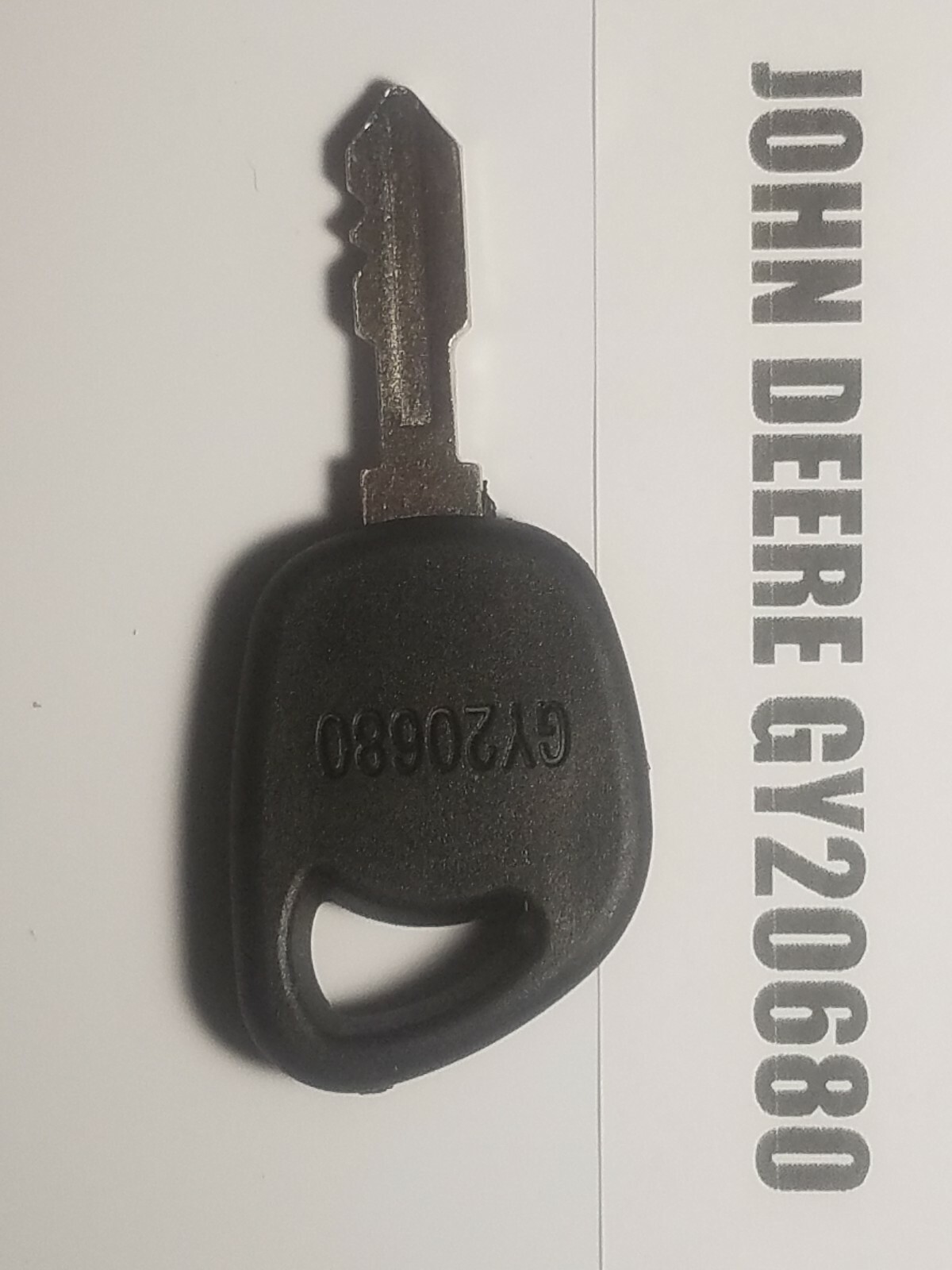 1 Lawn Mower Key JD Lawn Tractor Equipment Ignition Key GY20680 Cub ...
