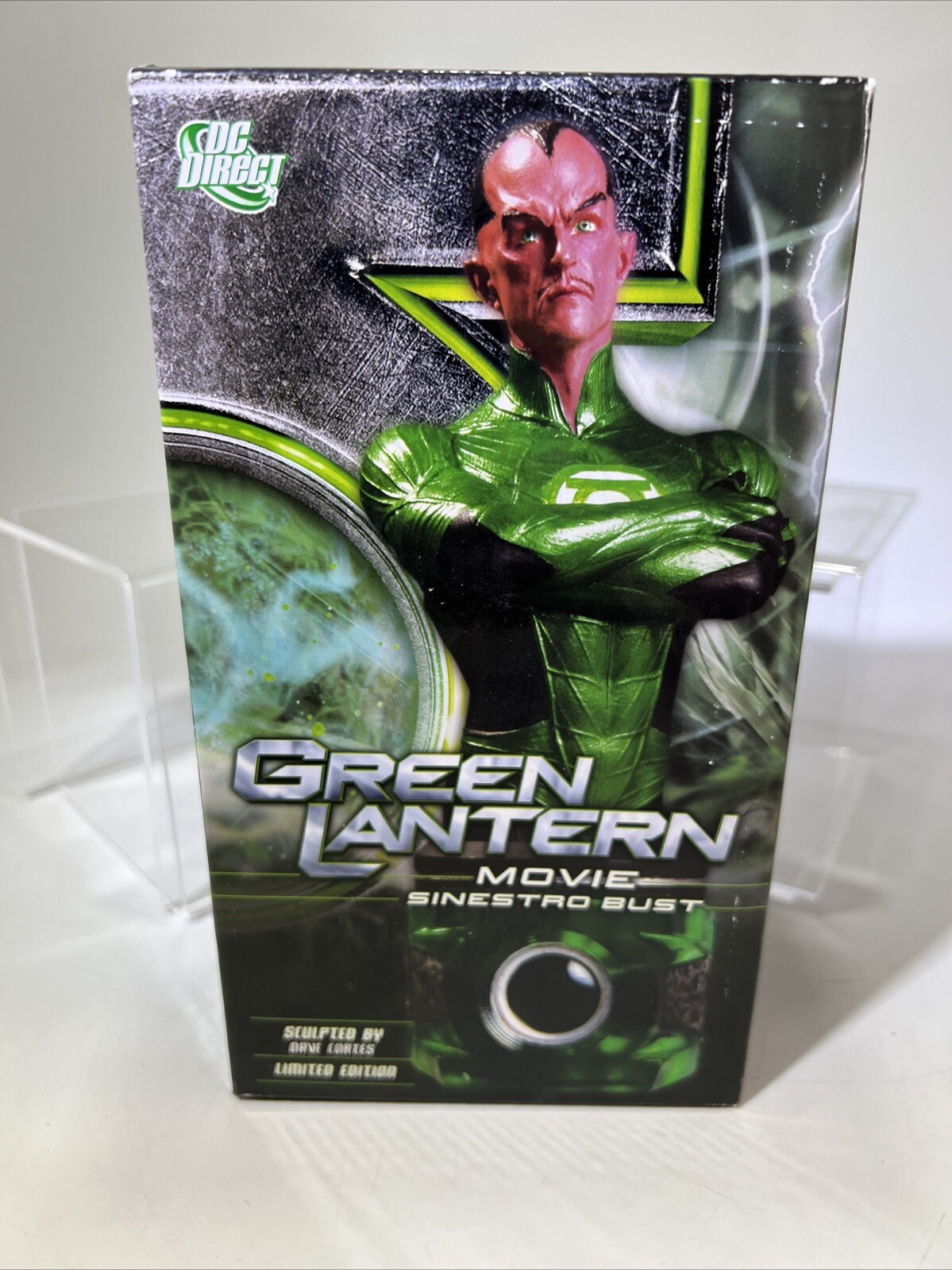DC Direct Green Lantern Movie Bust Sinestro Ltd Edition Joseph Meena ...