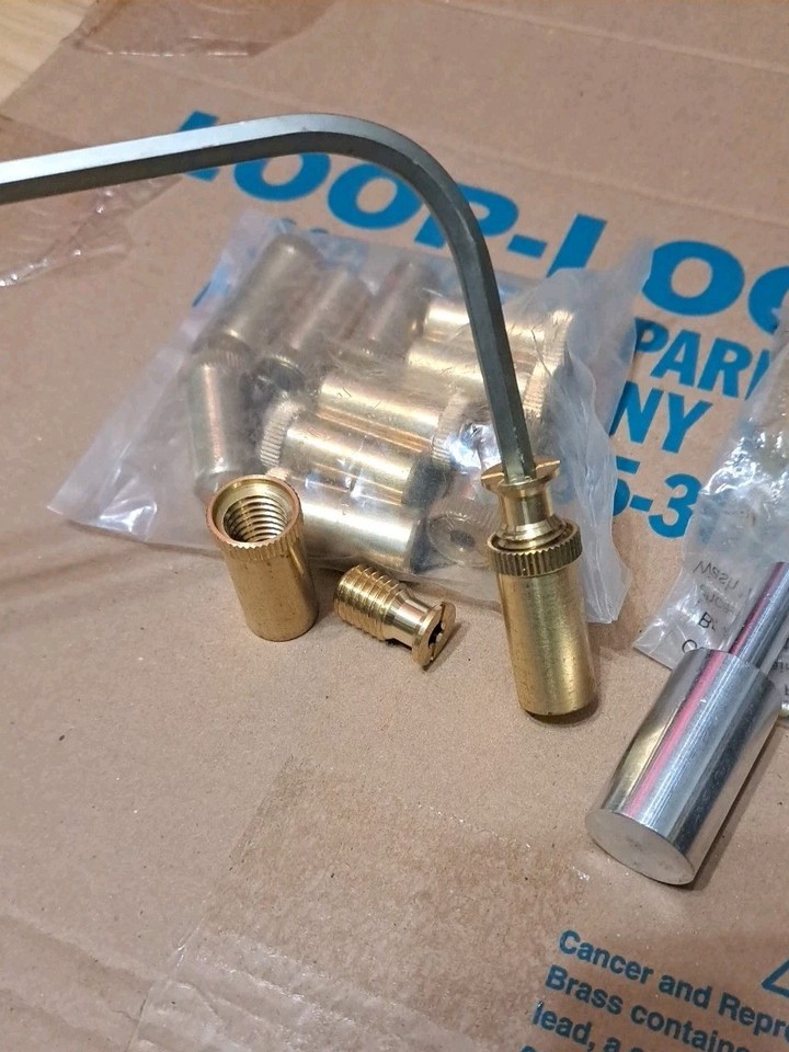 Loop Loc Saftey Cover Brass Anchor For Concrete 20 Anchors Tamp Tool ...
