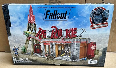 MEGA Fallout Red Rocket Truck Stop Set With Figures (824 pcs) *IN HAND ...