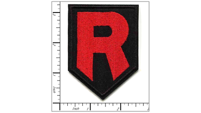 Team Rocket Logo Pokemon Team Rocket Logo Red R Symbol Emblem | Etsy
