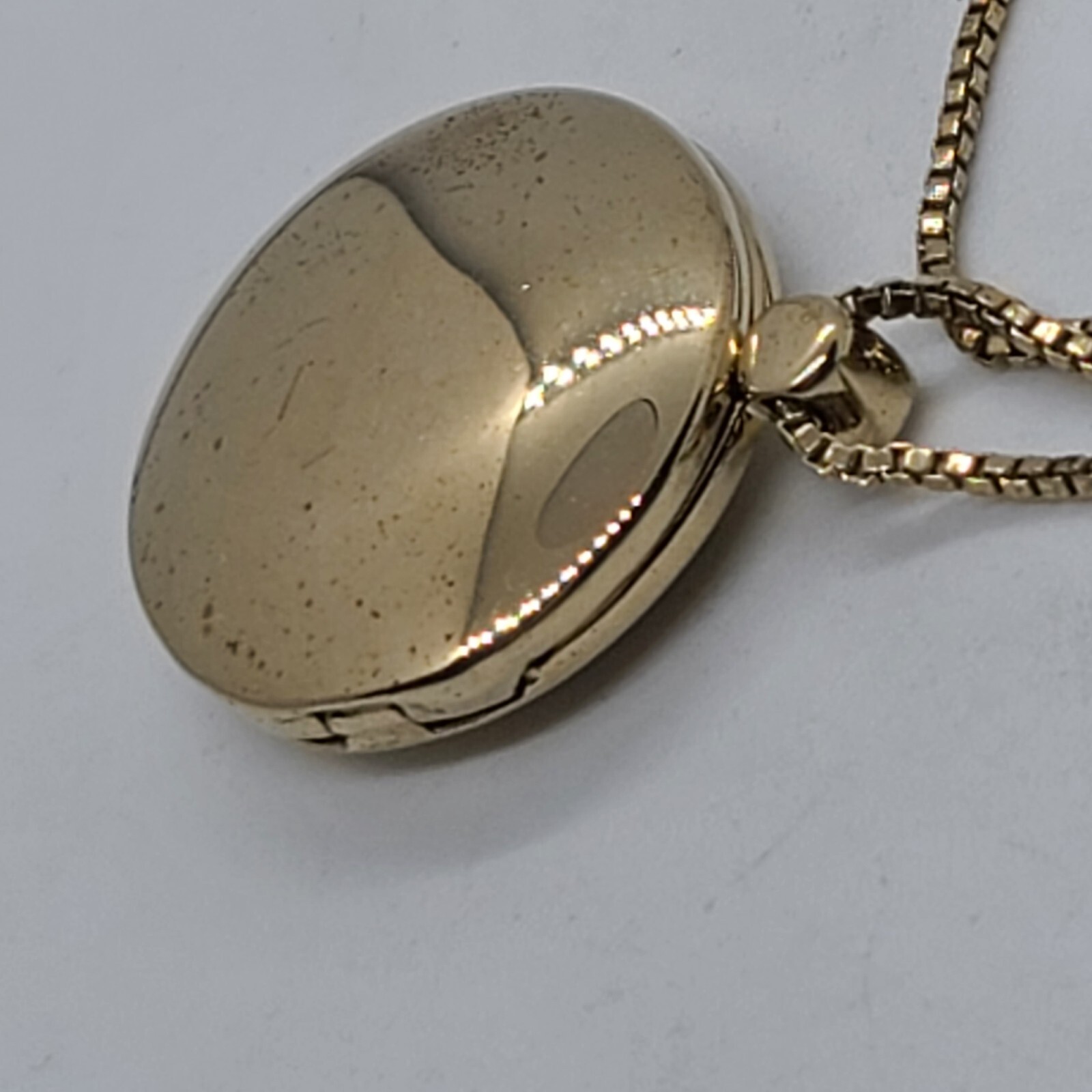 Monet Initial E Crystal Locket Gold Tone In Original Gift Box | eBay