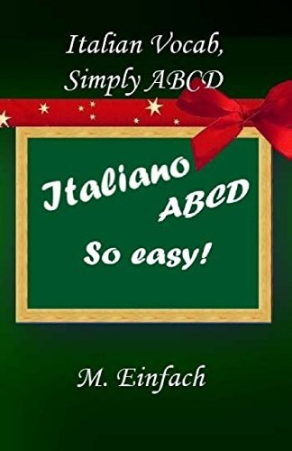 Italian Vocab, Simply ABCD by Einfach New 9781499657128 Fast Free ...