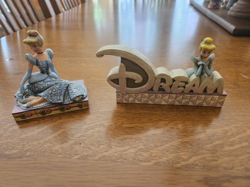 Disney Collection Two Cinderella Jim Shore Figures | eBay