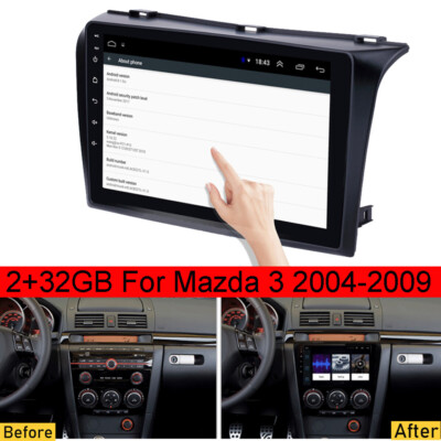 9" Android 9.1 Car Steteo Radio GPS Navi WiFi Player 2+32G For Mazda 3 ...