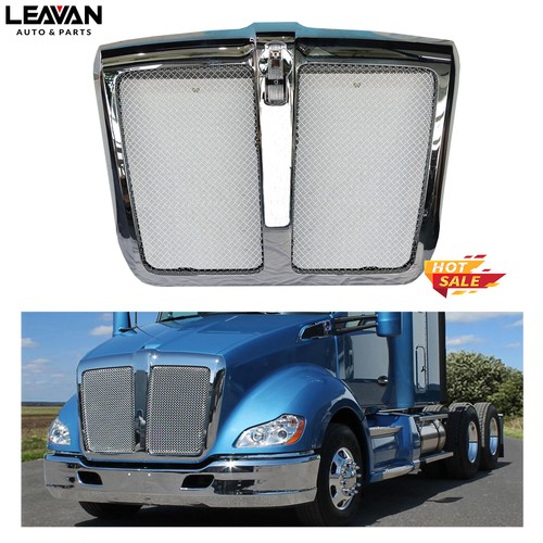 For Kenworth T680 Chrome Grille Frame w/ Bug Screen L29-6155-100 L45 ...