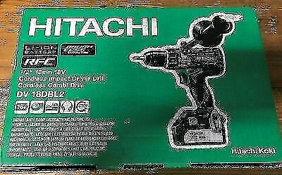 Hitachi DV18DBL2 18V Lithium Ion Brushless Hammer Drill for sale online ...