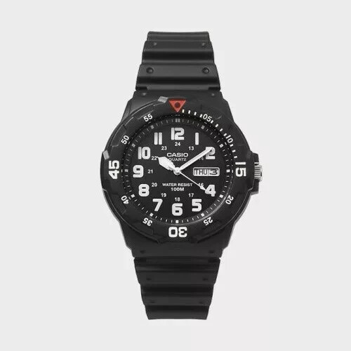 CASIO Men's Wrist Watch MRW-200H-1B | 100M Water Resistance, Rotating ...