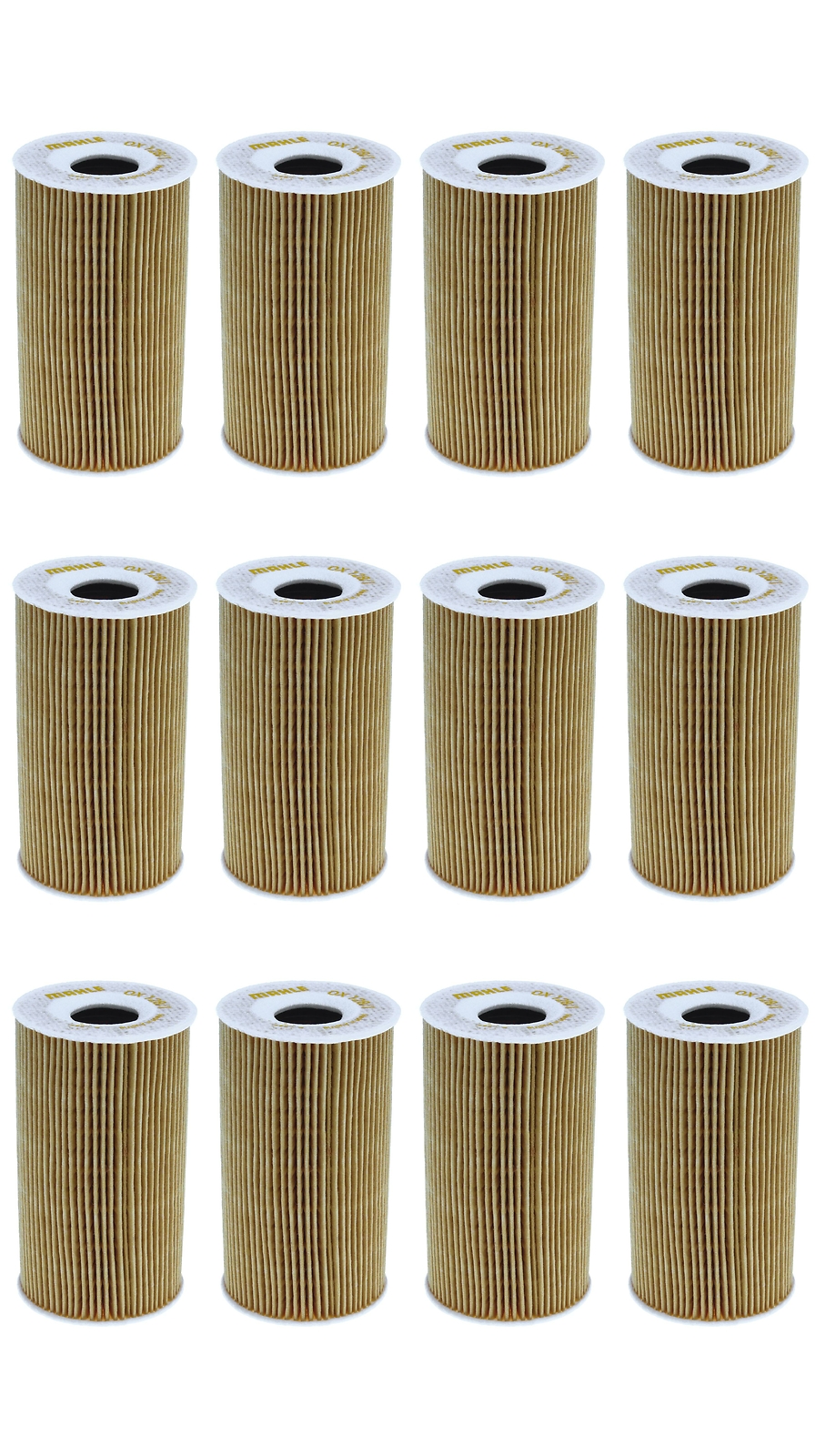 Set of 12 Porsche Cayenne Mahle Engine Oil Filters OX128/1DECO ...