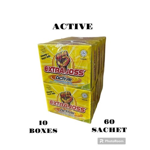 10 Boxes ORIGINAL EXTRA JOSS ACTIVE (60 - SACHETS) | eBay