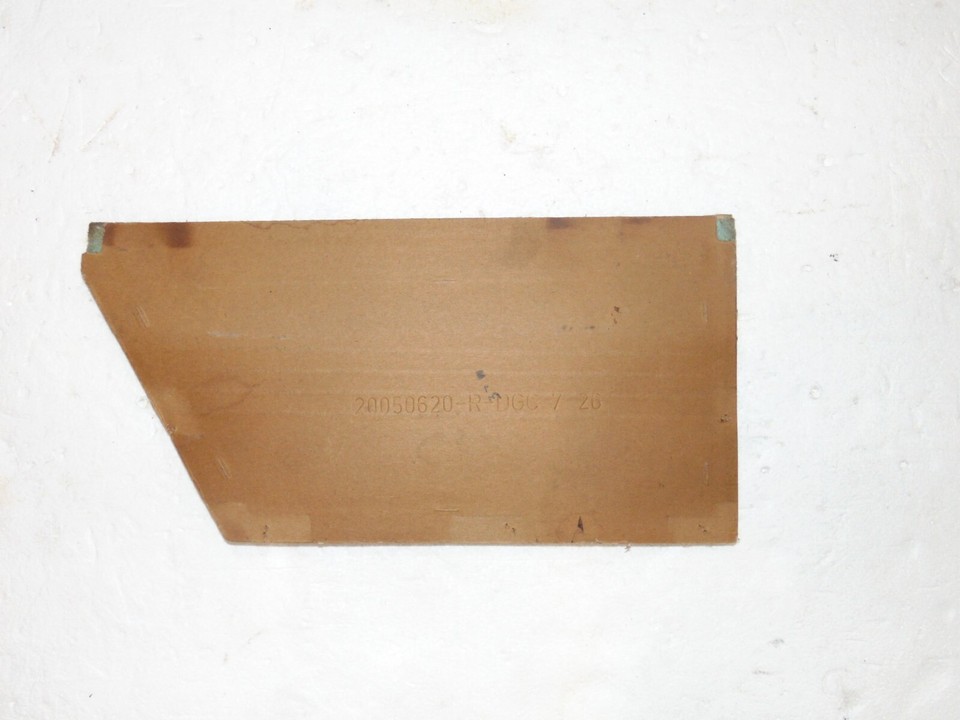 Black vinyl passenger side rear panel insert interior G body 78-88 | eBay