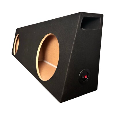 12” Dual Ported Truck Box Universal Subwoofer Enclosure, Car Audio ...