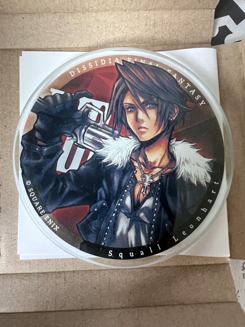 Dissidia Final Fantasy Squall Glass Plate Collection | eBay
