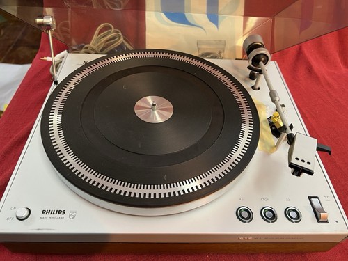 Philips 212 Electronic HiFi Turntable-Tested | eBay