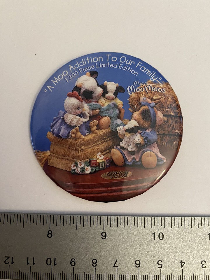 Mary’s Moo Moos A Moo Tradition To Our Family Pin Back Button P127 ...