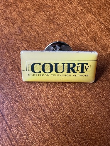 Vintage Court Tv Lapel Pin Television Network #3B | eBay
