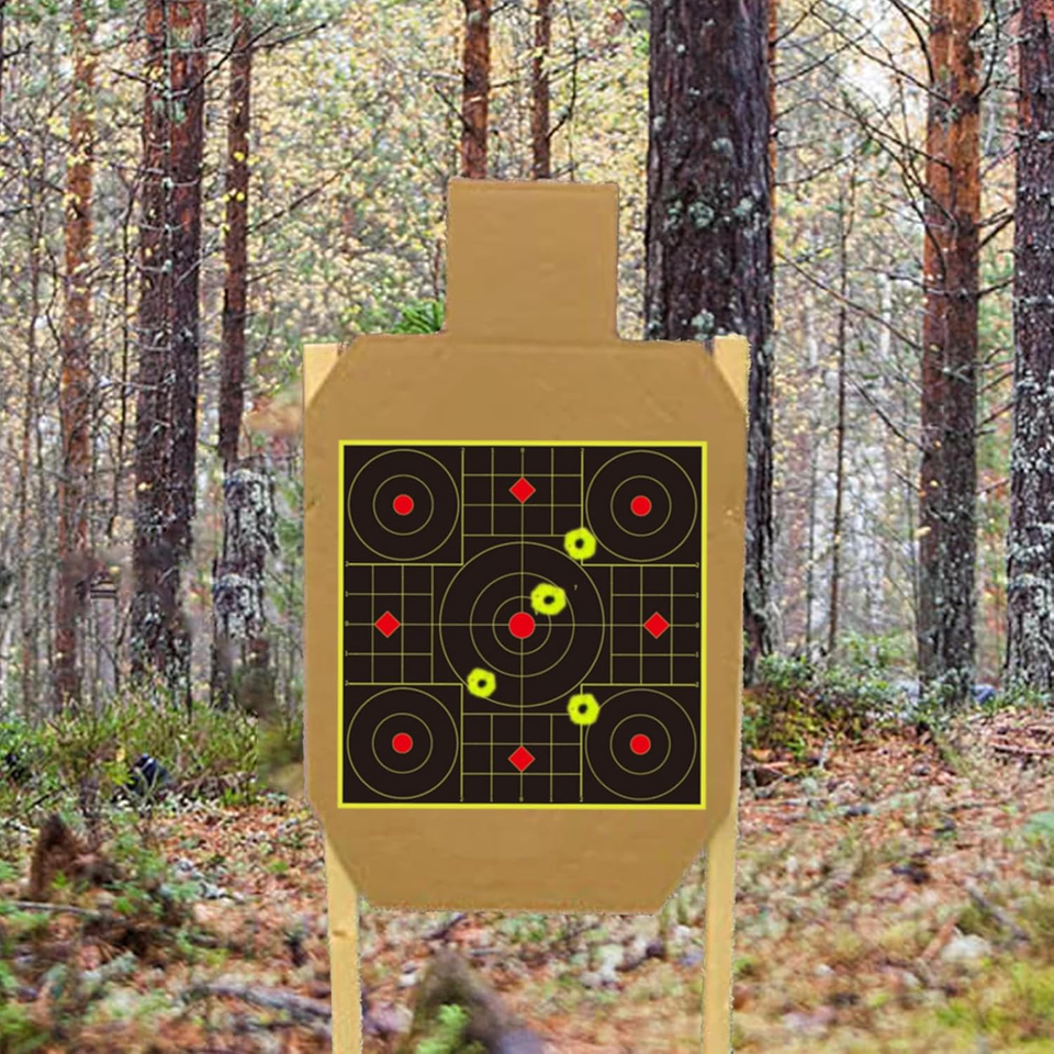12X12” Splatter Targets for Shooting – Reactive Fluorescent Feedback ...