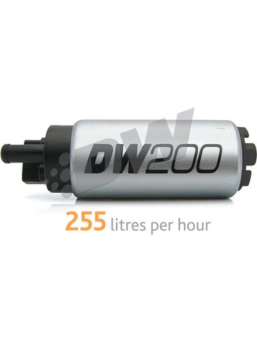 Deatschwerks DW200 series 255lph in-tank fuel pump w/ install kit f (9 ...