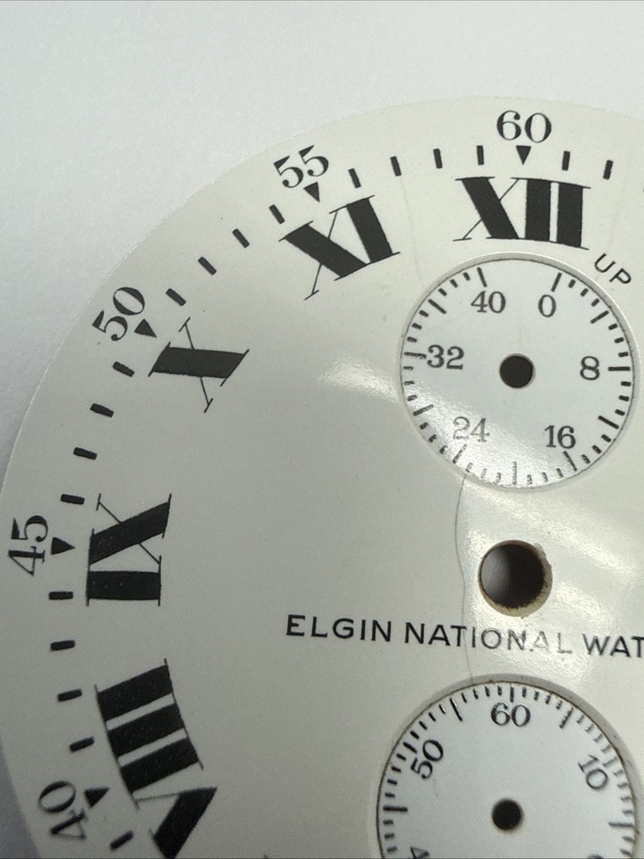 Elgin Deck Watch Marine Chronometer Up/Down Indicator 53mm Dial Not ...