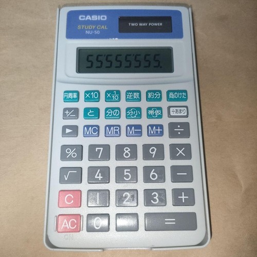 CASIO learning calculator NU-50 calculator #62236e | eBay