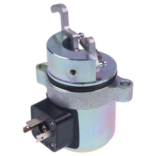 12V Fuel Shut Off Solenoid 6686715 for Deutz BF4M1011F Bobcat A220 A300 ...