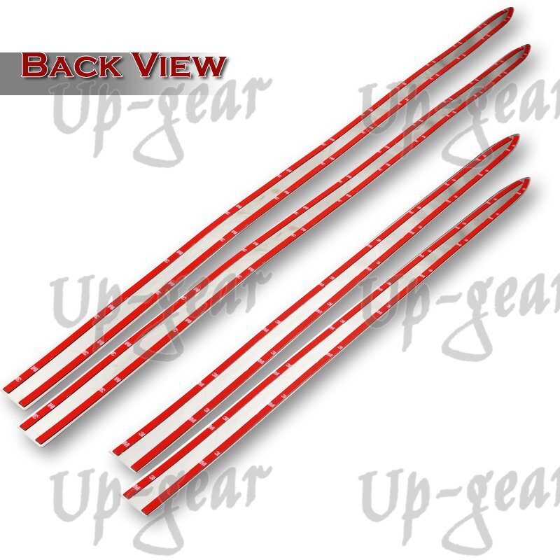 For 09-14 Ford F-150 F150 Crew Cab Chrome ABS 4PCS Body Side Door ...