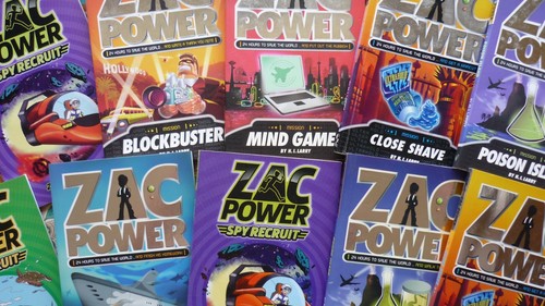 YOU CHOOSE - ZAC POWER BOOK by H I LARRY - P/b Excellent condition ...