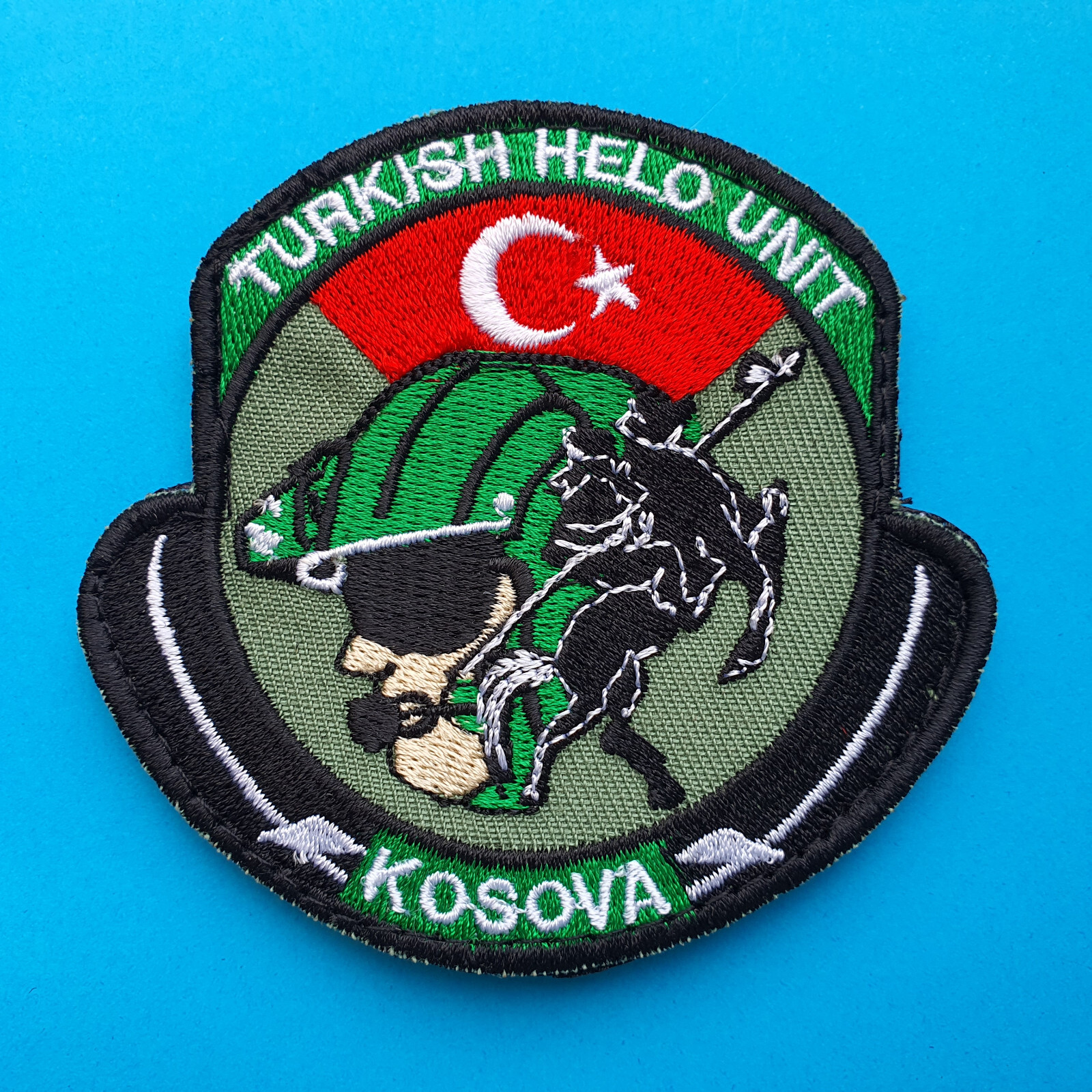 Turkie Turkey Turkish Army HELICOPTER HELO UNIT NATO KFOR Air Force ...