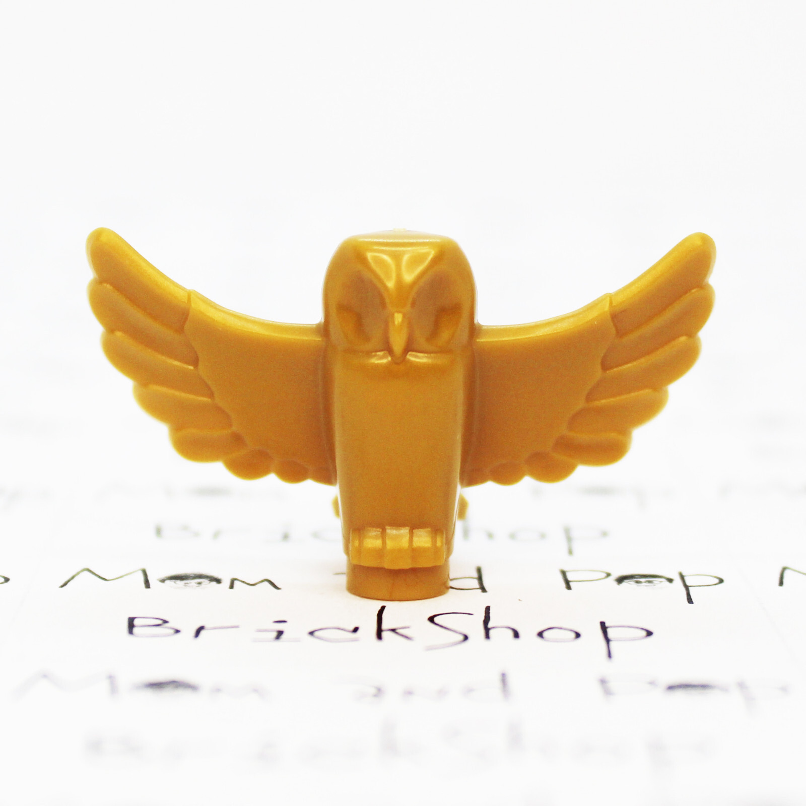 LEGO Harry Potter Gold Owl Hedwig with Spread Wings | eBay