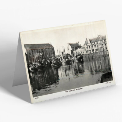 GREETING CARD - Vintage Scotland - The Harbour, Peterhead | eBay UK