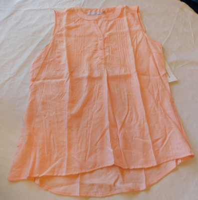 Notations Women's Ladies Sleeveless Tank Top T Shirt Size S small Pink ...