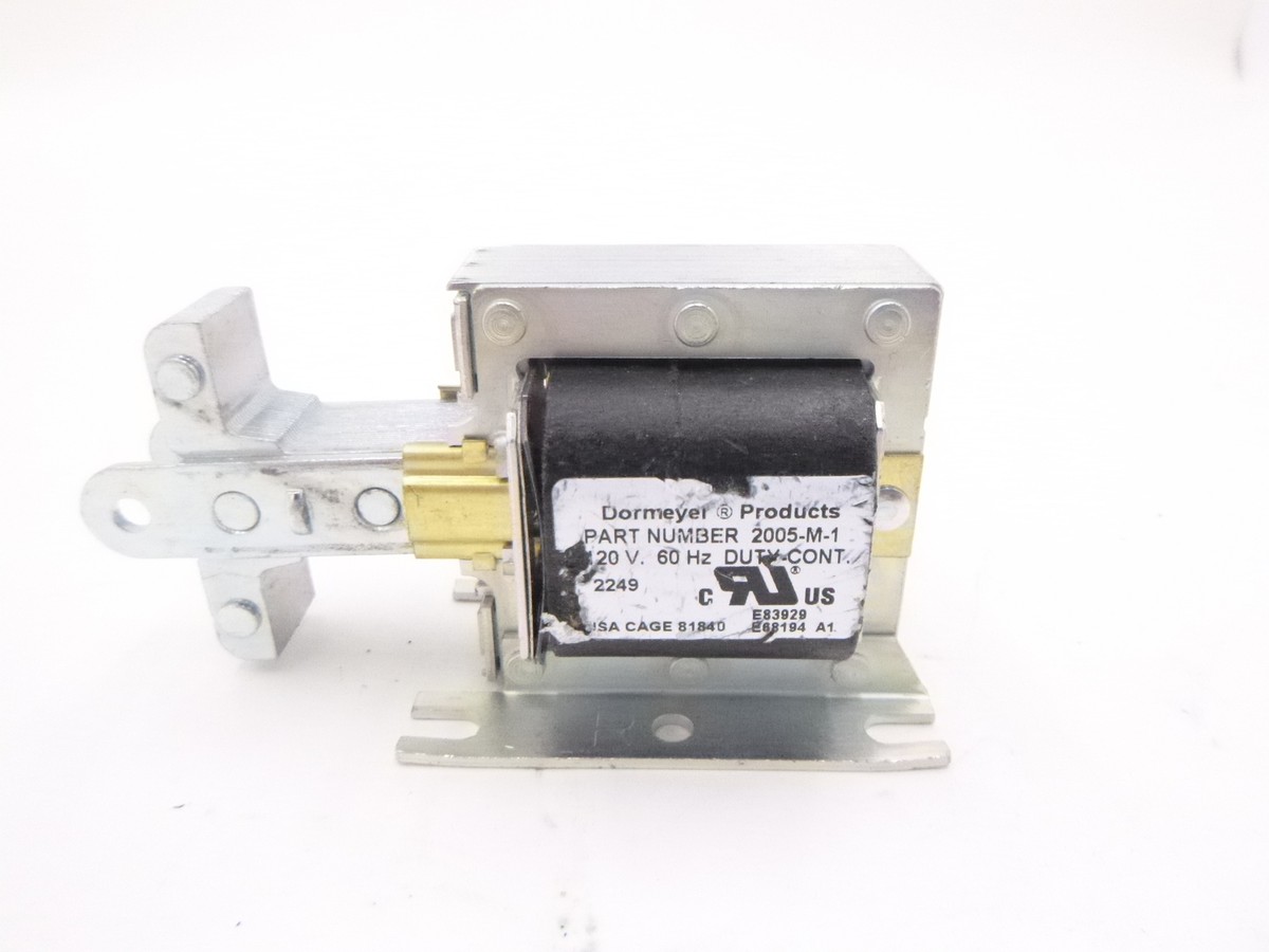 Wood Stove Parts Dormeyer 2005-M-1 Laminated Solenoid 120V 60Hz 1/8 ...